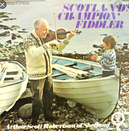 Willie Hunter, Shetland’s finest fiddler/violinist. – Peter Cooke